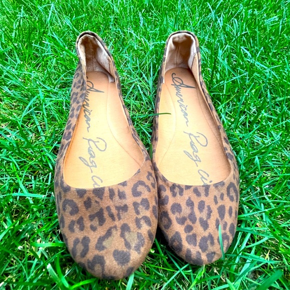 American Rag | Shoes | Leopard Print Ballerina Flats | Poshmark